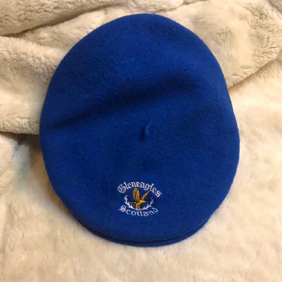 Kangol | Accessories | Gleneagles Golf Beret In St Andrews Blue By ...